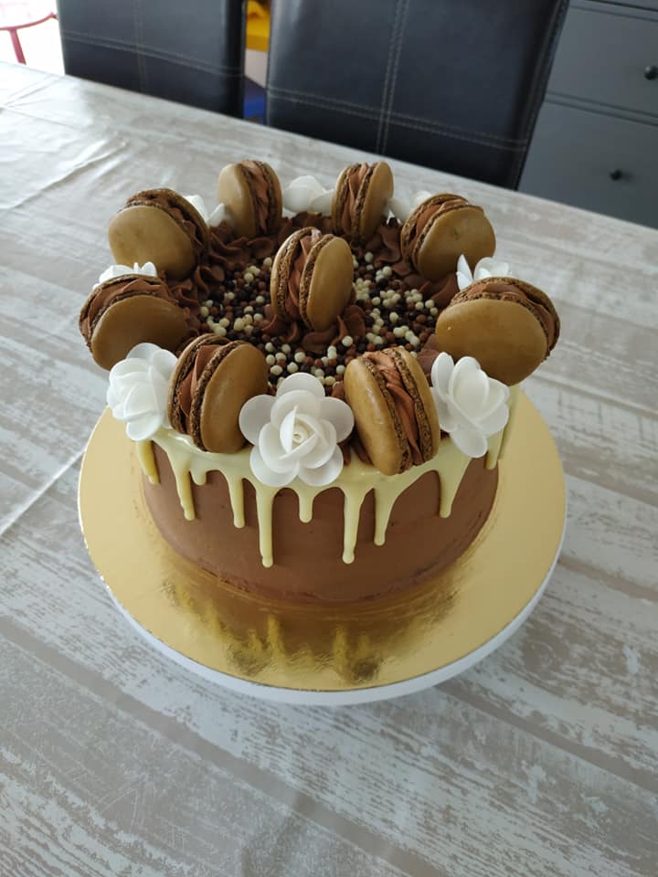Informations sur la recette Layer cake amande/chocolat