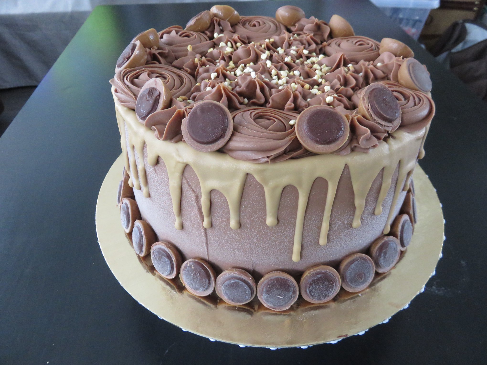 Informations sur la recette Layer cake Toffifee